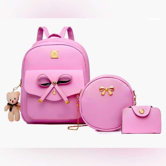 Bags | 3 Piece Mini Backpack Set | Poshmark